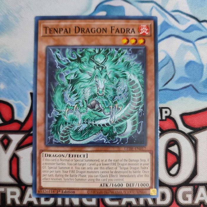 Jual yugioh tenpai dragon fadra LEDE common original - Jakarta Barat ...