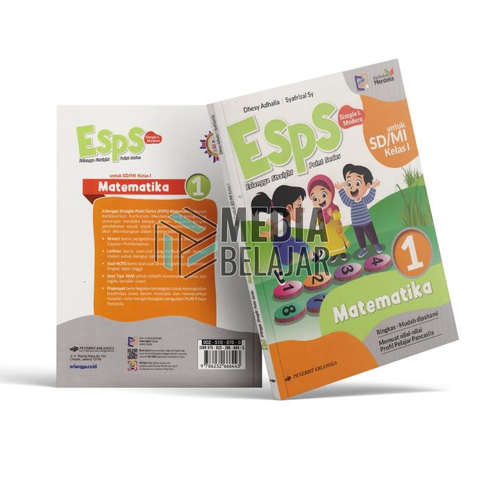 Jual Buku ESPS Kelas 1 SD Erlangga Kurikulum Merdeka Revisi Terbaru ...