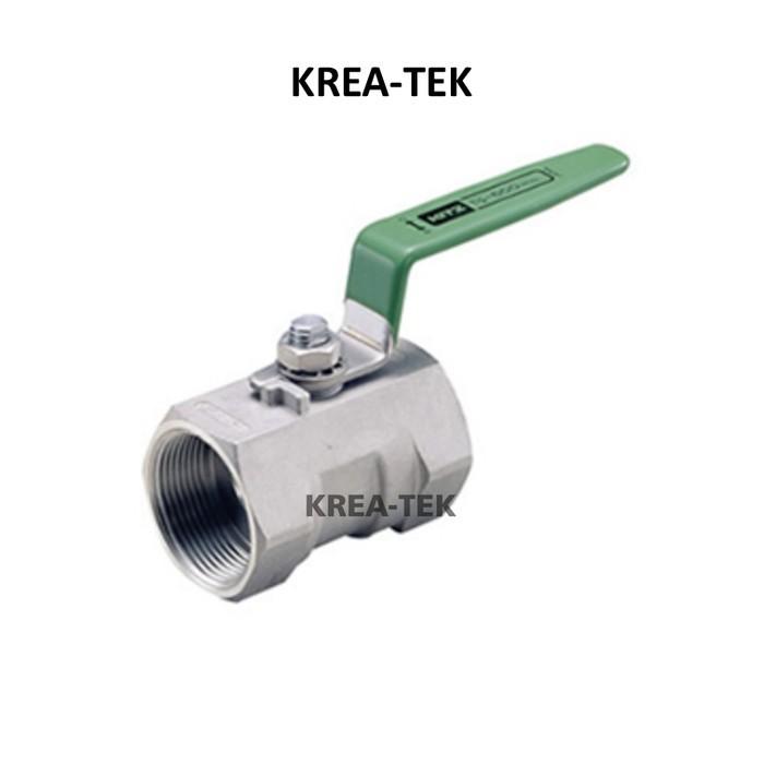 Jual 2” Ball valve drat PN25 (2 inch) Besi Galvanis 25 Stop kran Bello ...