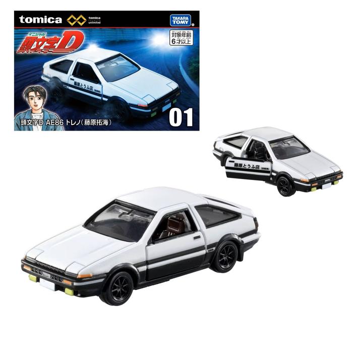 Jual Tomica Premium Unlimited 01 Initial D AE86 Trueno (Takumi Fujiwara ...