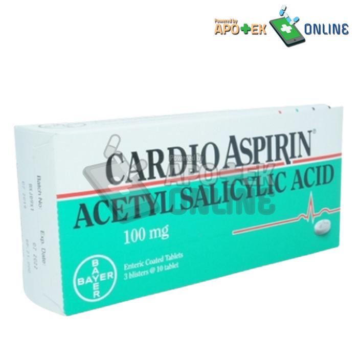 Jual CARDIO ASPIRIN 100MG 1 BLISTER ISI 10 TABLET - Kota Bekasi ...