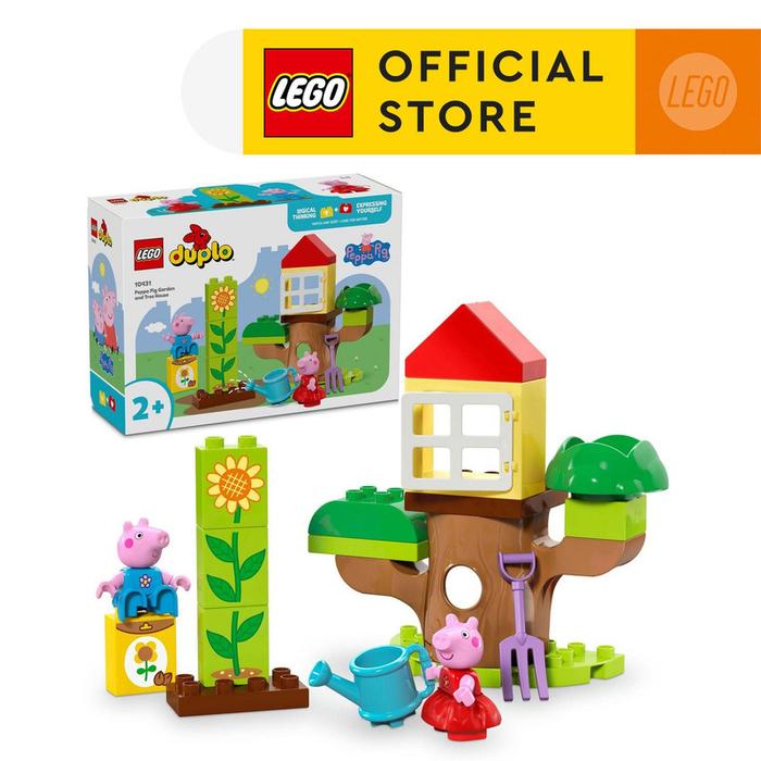 Jual LEGO DUPLO Peppa Pig 10431 Peppa Pig Garden and Tree House (20 ...