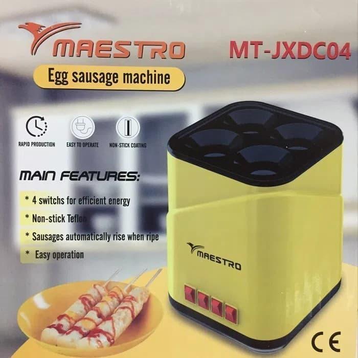 Jual Mesin Sosis Telur Sostel Egg Sausage Machine Listrik 4 Lubang Maestro - Kab. Jayapura ...