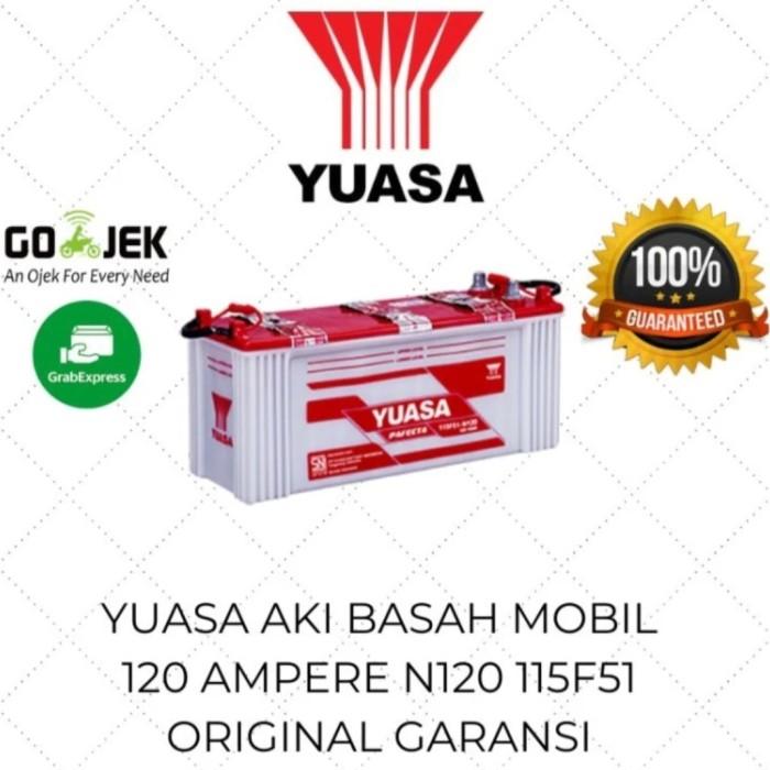 Jual YUASA PAFECTA AKI BASAH MOBIL BUS TRUK HINO GENSET 120AH N120 115 Best - Kota Surabaya ...