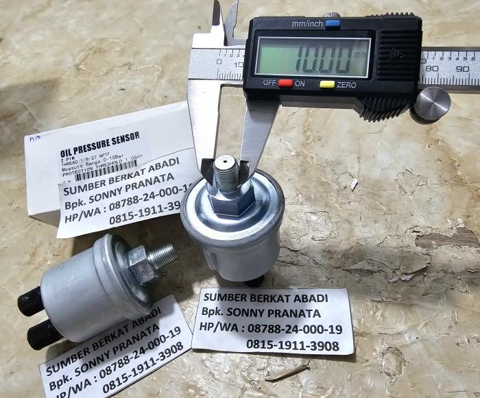 Jual VDO OIL PRESSURE SENSOR SWITCH SENDER 0-10 BAR 2 PIN DRAT 10MM ...