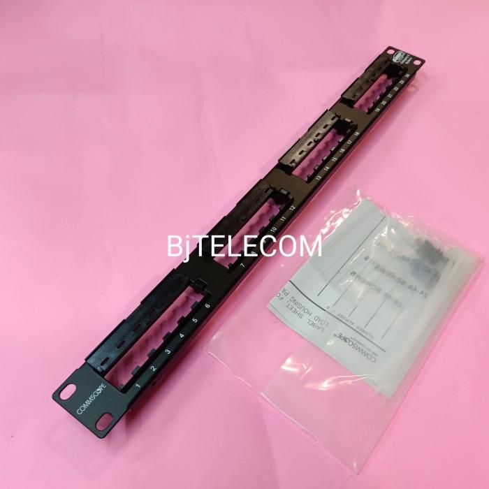 Jual patch panel 24 port AMP commscope kosongan/ blank panel 24port ...