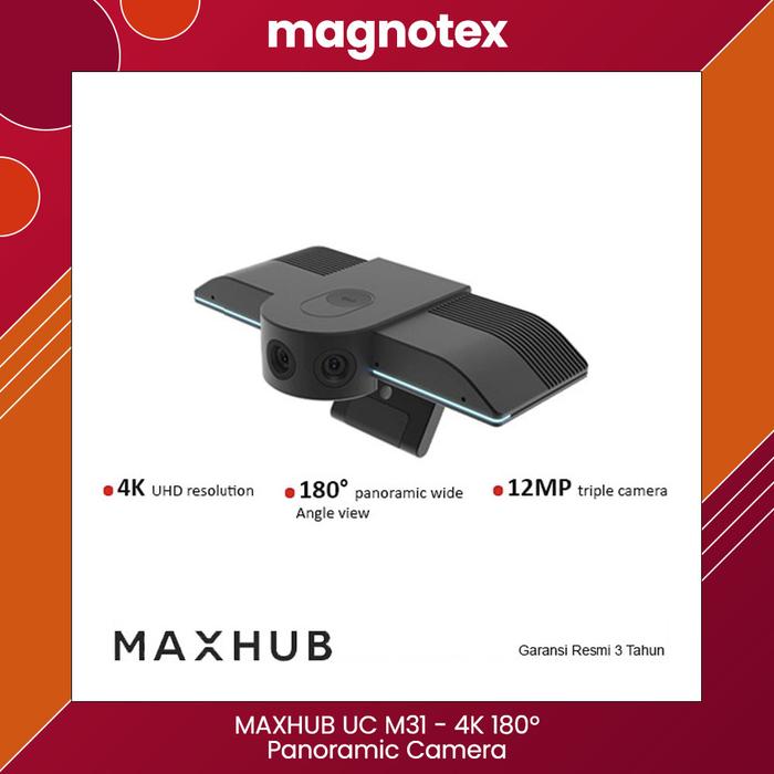 Jual MAXHUB UC M31 - 4K 180° Panoramic Camera - Kota Tangerang ...