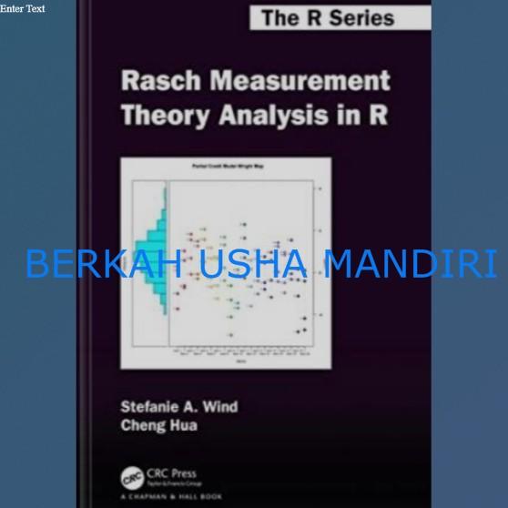 Jual Rasch Measurement Theory Analysis in R - Jakarta Barat - BERKAH USAHA MANDIRI. | Tokopedia