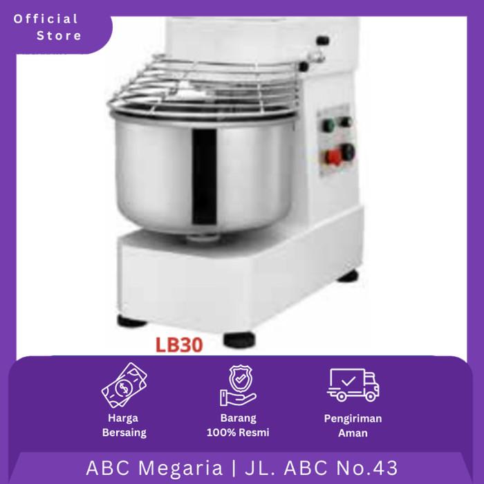 Jual Getra Spiral Dough Mixer Adonan Roti LB30 / LB-30 Cap. 30L Adonan ...