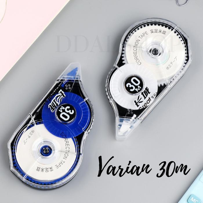 Promo Correction Tape Penghapus Pulpen Tipe X Kertas ATK Ukuran 12m ...