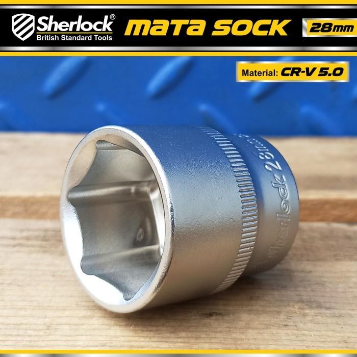 Jual SHERLOCK 1/2 INCH KUNCI SHOCK 28 MM 6 PT/ MATA SOK /SOCK - Jakarta ...
