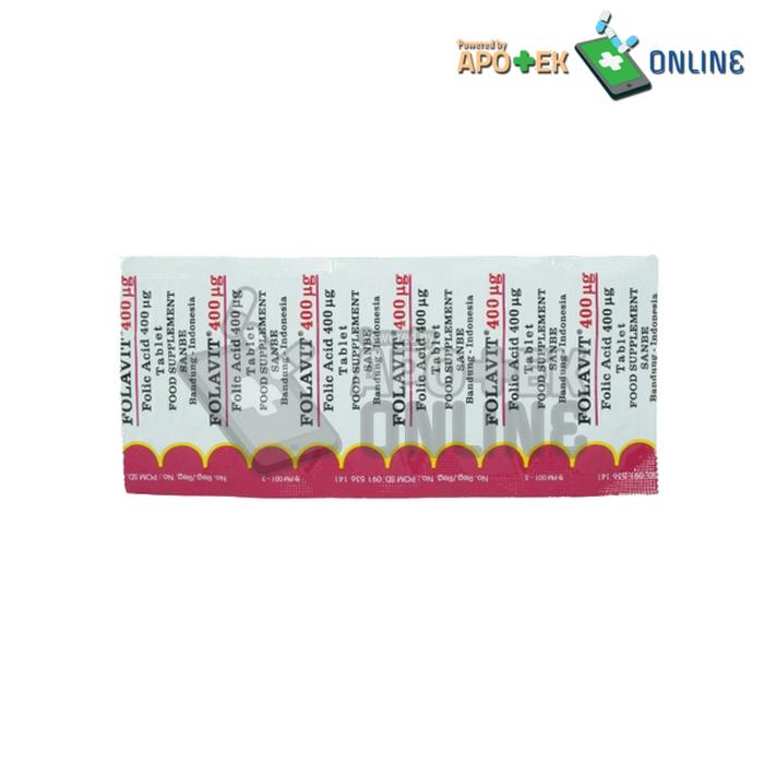 Jual FOLAVIT 400MG 1 STRIPS ISI 10 TABLET - Jakarta Barat - Apotek ...