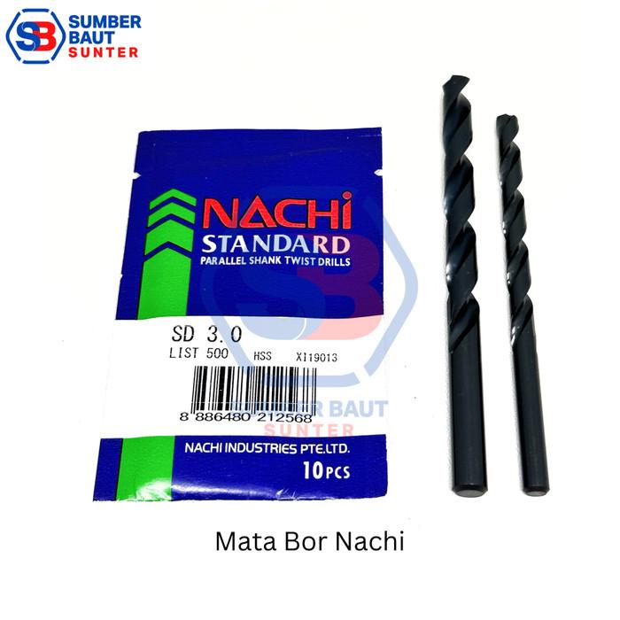 Jual Mata Bor Besi Nachi 3 mm HSS M3 - Jakarta Utara - Sumber Baut ...