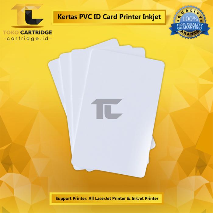 Jual Kertas PVC ID Card Inkjet Kertas PVC Instant 5.4 X 8.6cm - Satuan ...