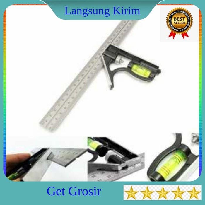 Jual Penggaris Siku Tukang Multifungsi - ZEAST - Hitam [gg] - Jakarta ...