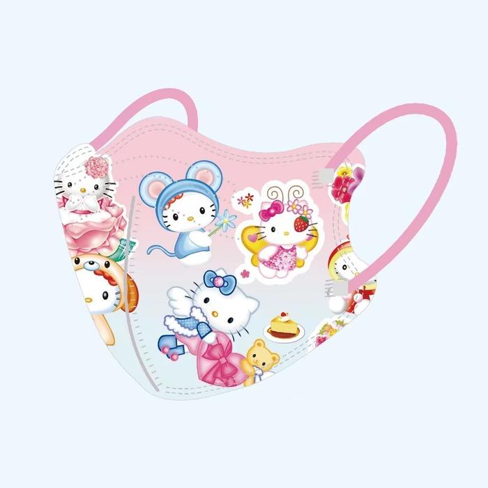 Jual 10PC MASKER 3D SANRIO HELLO KITTY MY MELODY INDIVIDUAL PACK MASKER ...