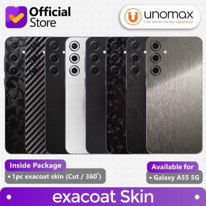 Jual Skin Exacoat Galaxy A55 5G - Carbon Fiber Black (360 - Full Cover ...
