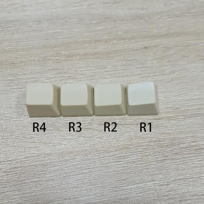 Jual Keycaps PBT profil OEM R1 R2 R3 R4 polos matte tebal khusus ...
