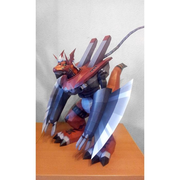 Jual DIY Papercraft Digimon Wargrowlmon - Kota Tangerang Selatan ...
