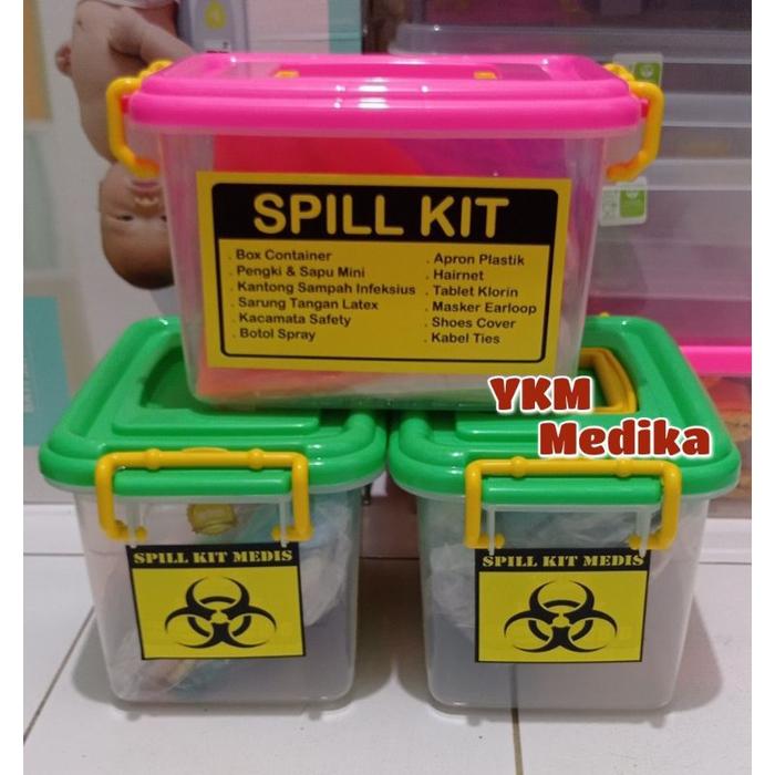 Jual Spill Kit Infeksius Rumah Sakit Klinik Puskesmas Limbah B3 Medis ...