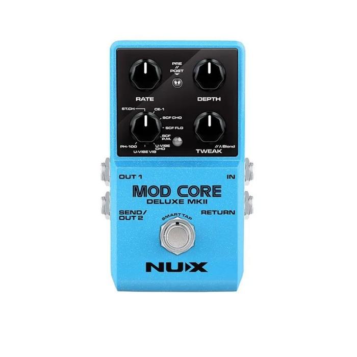 Promo NUX Mod Core Deluxe MKII Modulation Guitar Pedal Effect - Efek ...