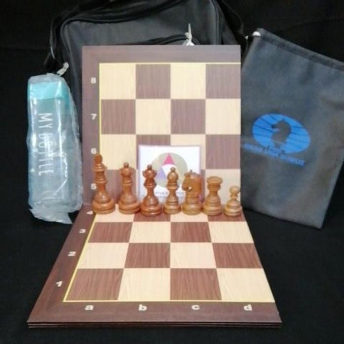 Jual Catur Set Koleksi Papan Kayu Sawo Profesional Kuda BESAKIH ...
