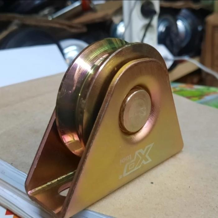 Jual Roda Rel Pagar Roda Pintu Pagar / Katrol / Roda Pintu Besi Sliding ...