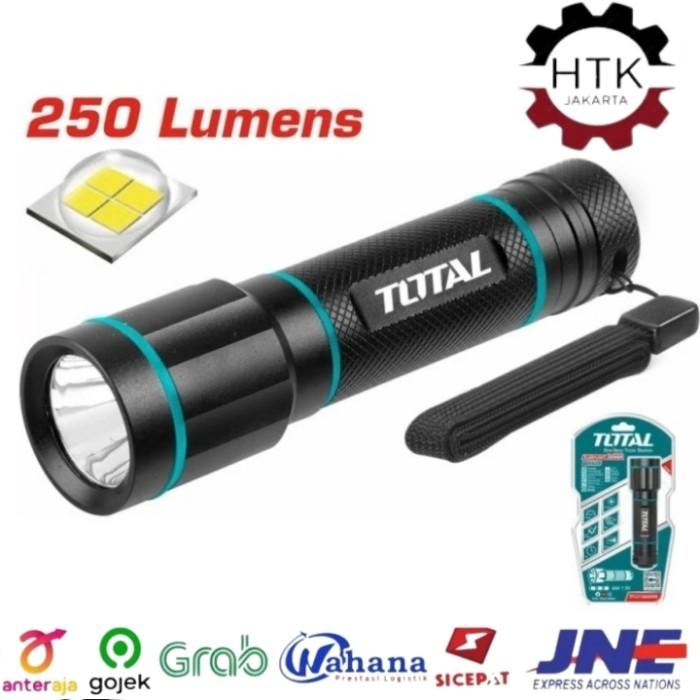Jual senter led Lampu led flashlight / Senter TOTAL TFL013AAA58 LAMPU ...