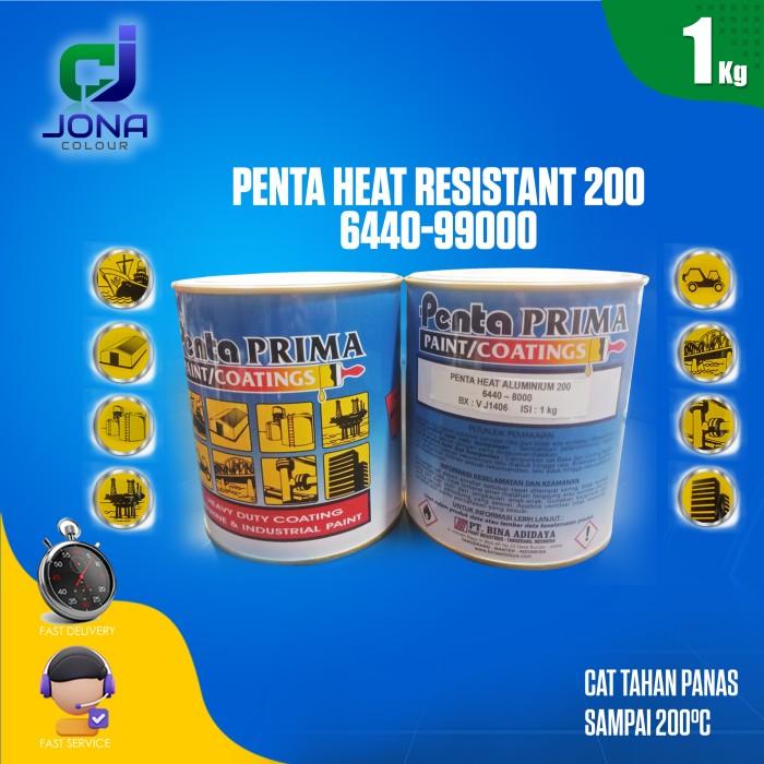 Jual PENTA HEAT RESISTANT PENTA PRIMA BLACK - CAT TAHAN PANAS 200°C 1kg ...