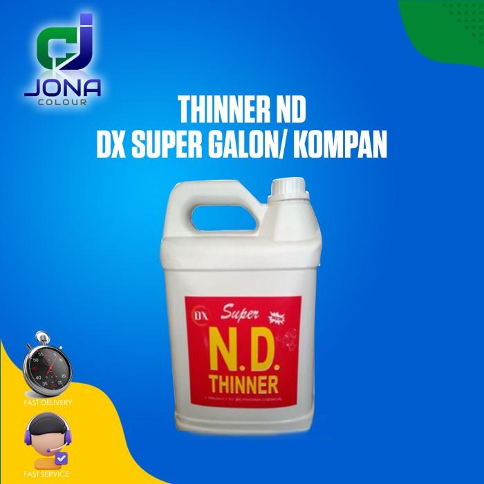 Jual THINNER DX ND SUPER KOMPAN/GALON 5 LITER - Kota Bandung - Jona Colour | Tokopedia