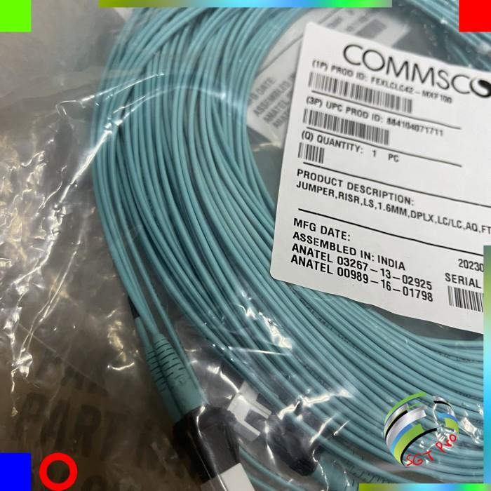 Jual Kabel fiber optic patch cord commscope systimax lc to lc om4 100 ...
