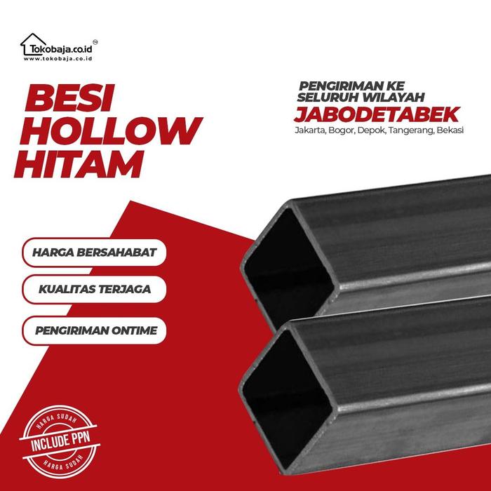 Jual BESI HOLO HITAM 40 X 80 PANJANG 6 METER TEBAL 1.50 - Jakarta Utara ...