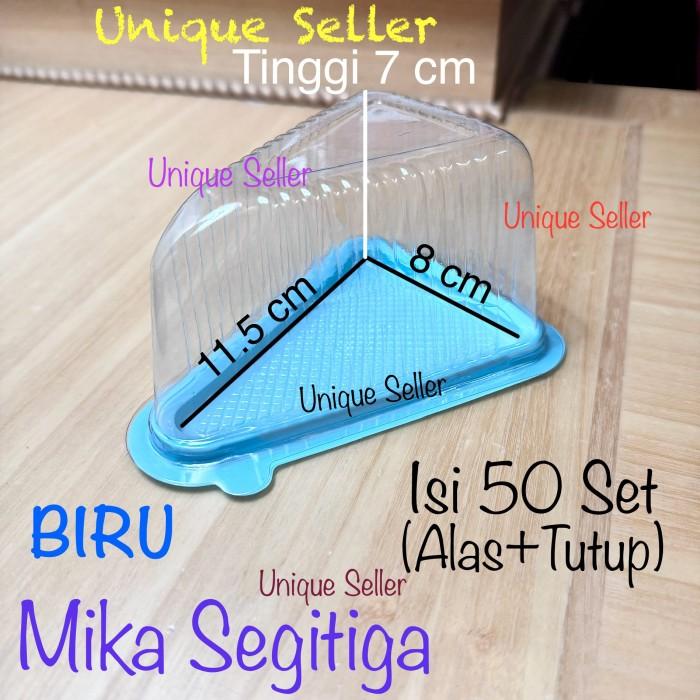 Jual [isi 50] Mika Kue Segitiga Triangle / Mika Tart Kue Roti Jajan ...
