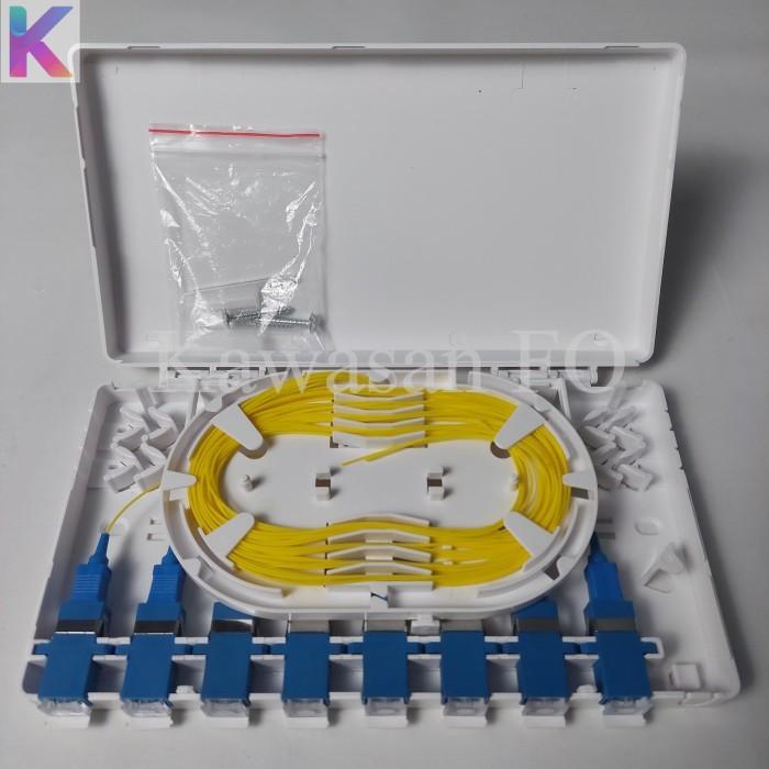 Jual Roset 8 Core / ODF / OTB / ODP MIni 8Core Lengkap Adapter dan ...