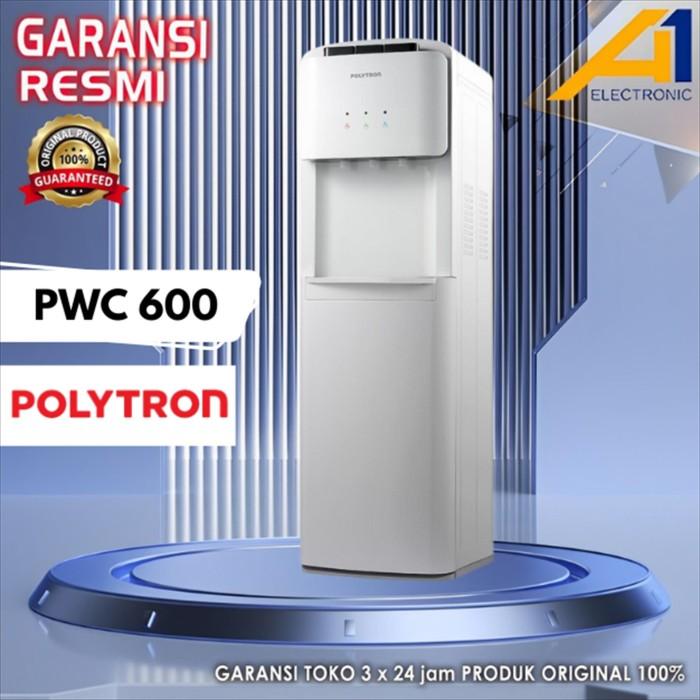 Jual Dispenser POLYTRON PWC 600 / PWC600 , Galon Bawah Low Watt - Kota ...