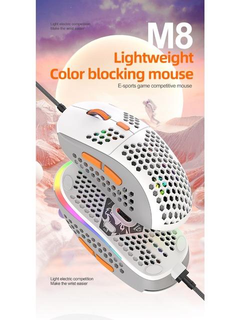 Jual New Gaming RGB Warnawarni Gaming Wolf M8 Warna Notebook PC ...