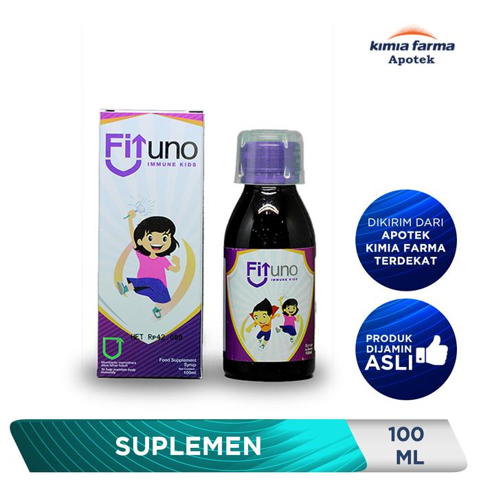 Jual FITUNO IMMUNE KIDS SIRUP 100 ML / SUPLEMEN DAYA TAHAN TUBUH ...