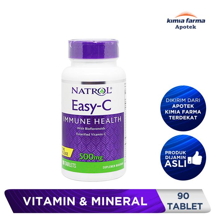 Jual NATROL EASY C 500 MG 90 TABLET - Jakarta Pusat - Kimia Farma ...
