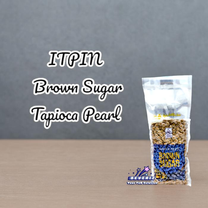Jual Itpin Brown Sugar Tapioca Pearl | Topping Minuman Boba Kekinian 1 ...