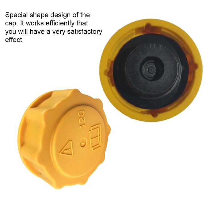 Jual Professional Yellow Auto Radiator Expansion Water Tank Cap ...