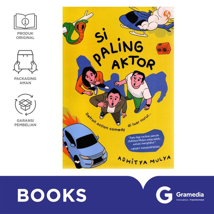 Jual Gramedia Novel Si Paling Aktor (Adhitya Mulya) - Jakarta Timur ...