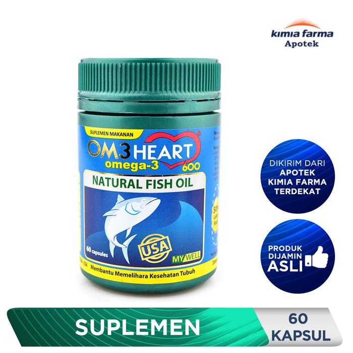 Jual OM3HEART OMEGA 3 60 KAPSUL - Jakarta Timur - Kimia Farma Apotek ...
