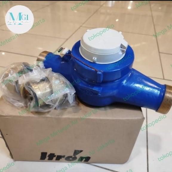 Jual Water Meter Itron 1,5 Inch DN 40mm Type Multimag + Tera/Uji Metro Best - Kota Surabaya ...