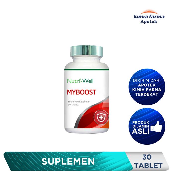 Promo NUTRI-WELL MYBOOST 30 TABLET / SUPLEMEN DAYA TAHAN TUBUH ...