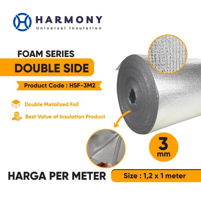 Jual HARMONY Alumunium Foil Atap Foam Double 3mm Per meter HF-3M2 - Jakarta Barat - Cherish ...