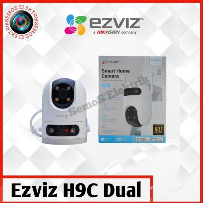 Jual Ezviz H9c Dual 3K & 3K Dual-Lens Pan & Tilt Wi-Fi Camera Co-Detection for Auto Smart ...