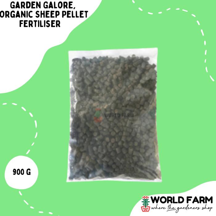 Jual 900G Garden Galore, Organic Sheep Pellet Fertiliser / Fertilizer ...