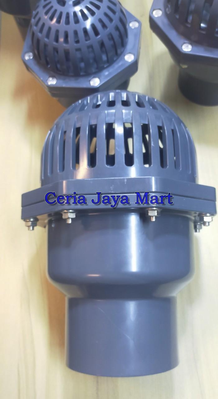 Jual Foot Valve PVC Socket 4 " inch DN100 / Swing Klep PVC JIS 114 MM - Jakarta Barat - Ceria ...