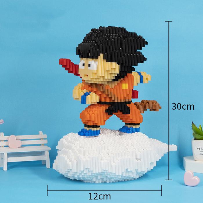 Jual Dragon Ball Goku Connection Building Blocks Son Goku 3D Model ...