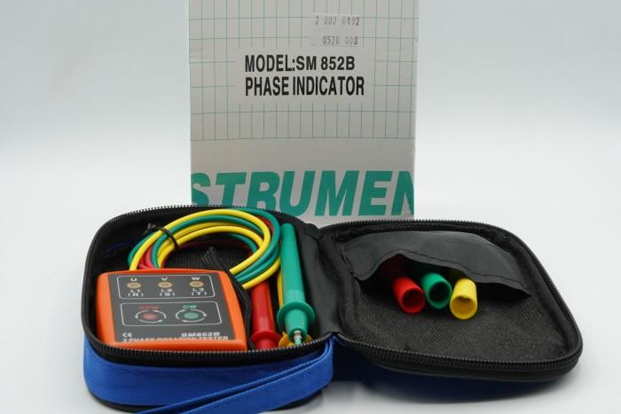 Jual Sm852B Digital 3 Three Phase Sequence Rotation Indicator Tester ...